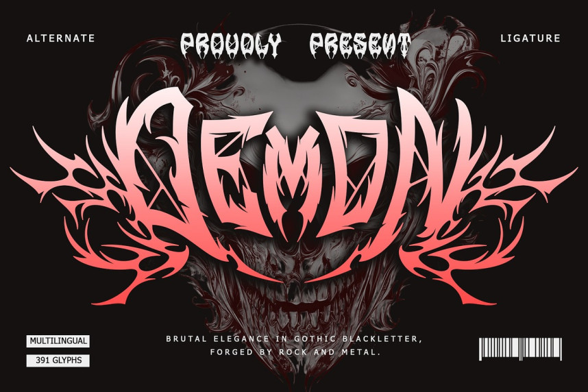 Demon Crown Font - Befonts
