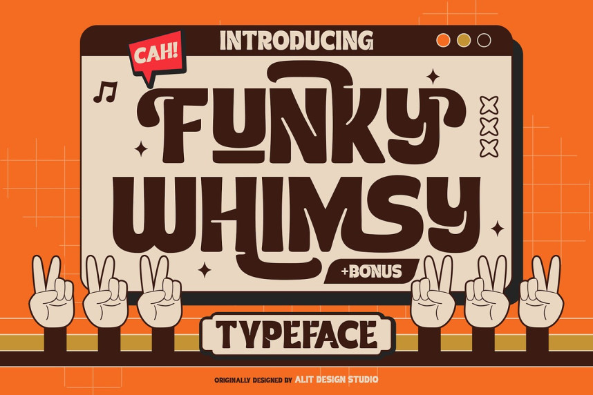Funky Whimsy Font - Befonts