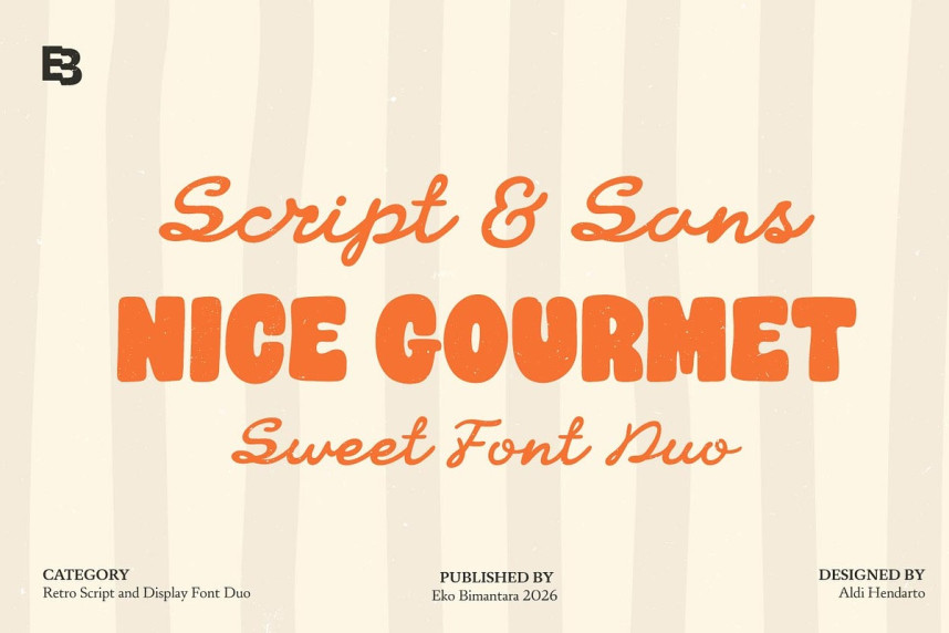 Nice Gourmet Font - Befonts