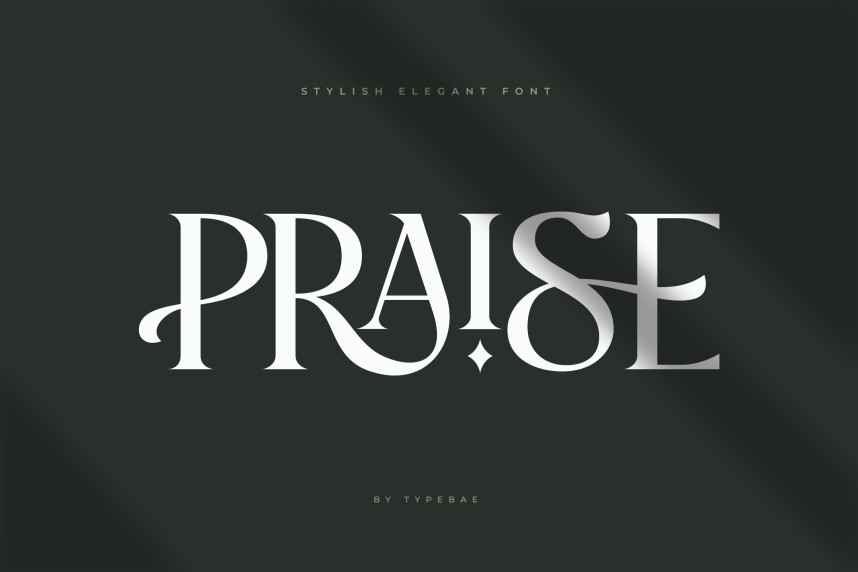 Praise Font - Befonts