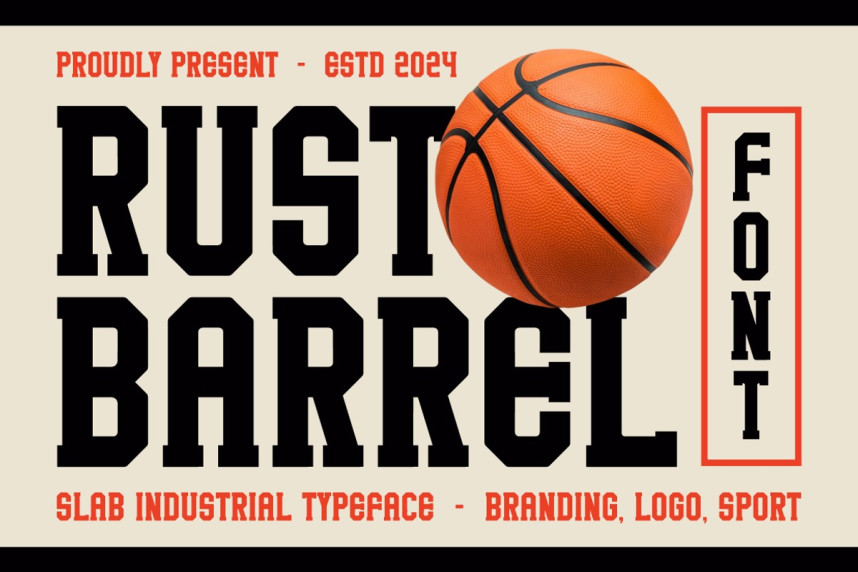 Rust Barrel Font - Befonts