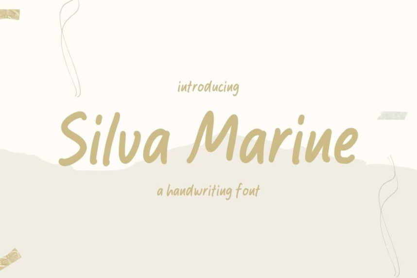 Silva Marine Font - Befonts