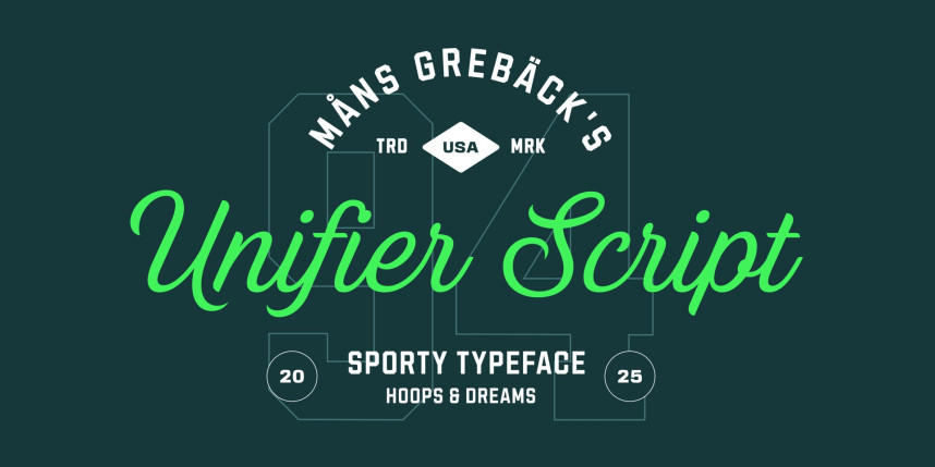 Unifier Script Font - Befonts