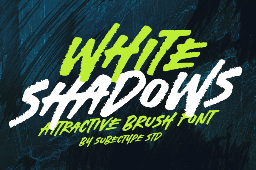 White Shadows Font - Befonts