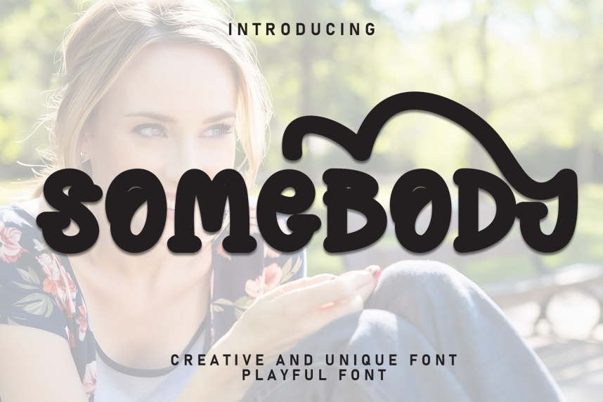 Somebody – Creative Style Font - Befonts