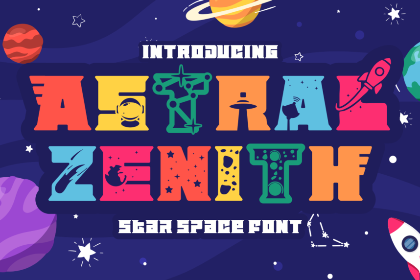 Astral Zenith Font - Befonts