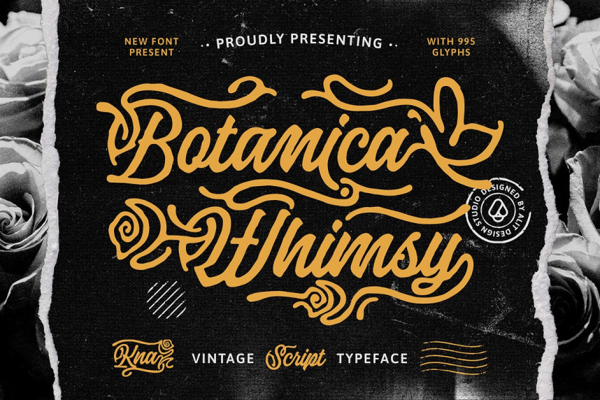 Botanica Whimsy Font - Befonts