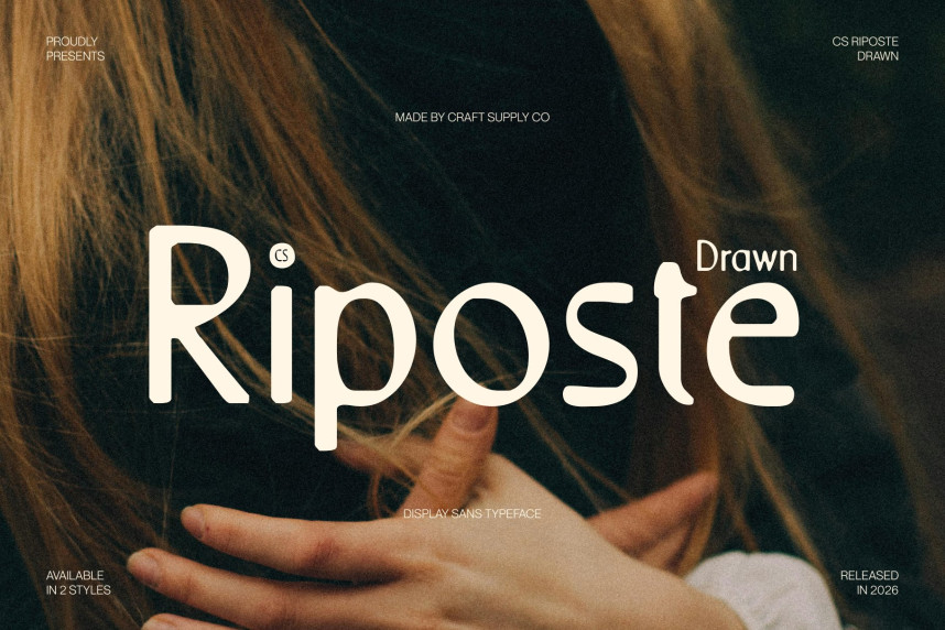 CS Riposte Drawn Font - Befonts