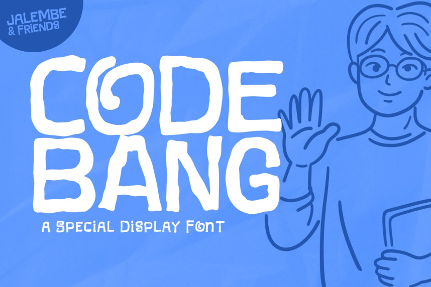 Code Bang Display Font - Befonts