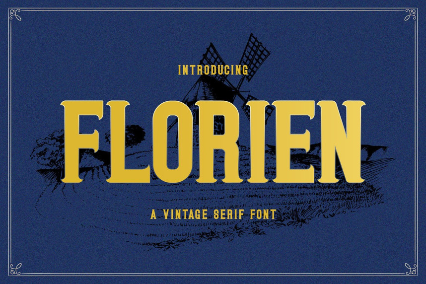 Florien Font - Befonts