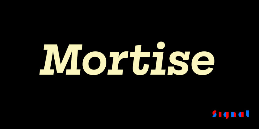Mortise Full Font Family - Befonts