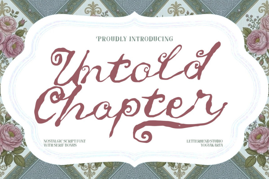 Untold Chapter Font - Befonts