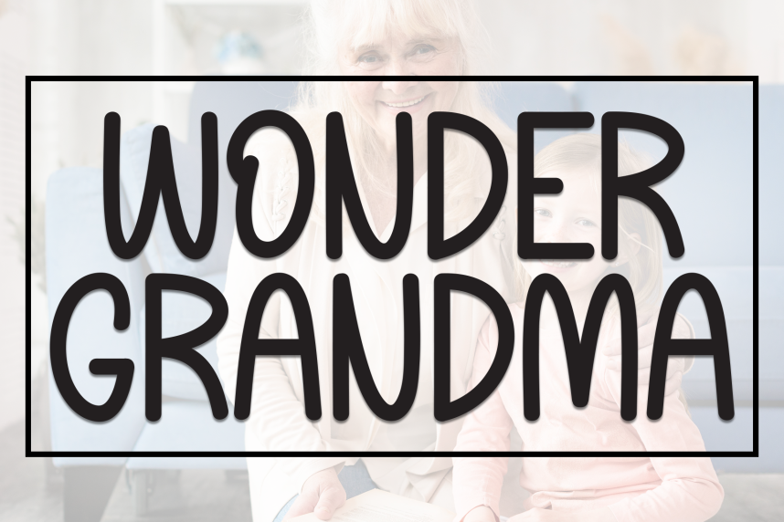 Wonder Grandma Handmade Font - Befonts