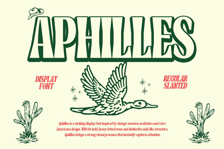 Aphilles Font - Befonts