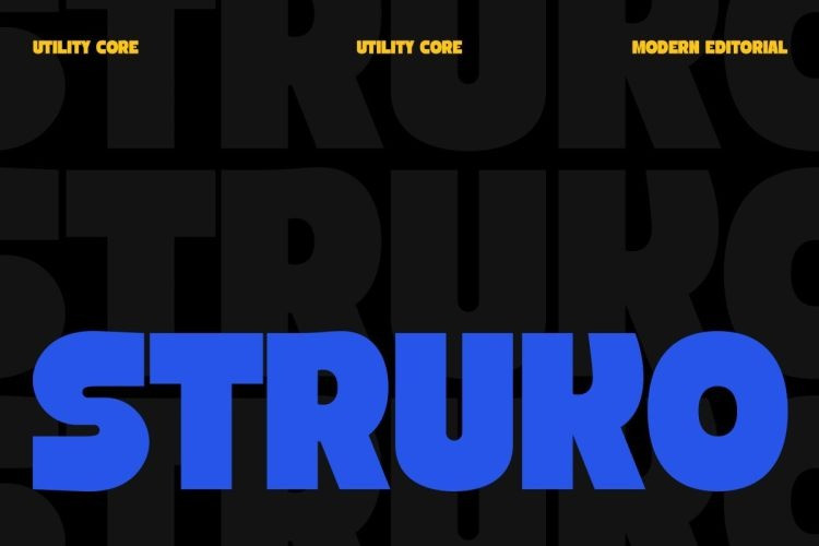 Struko Font - Befonts