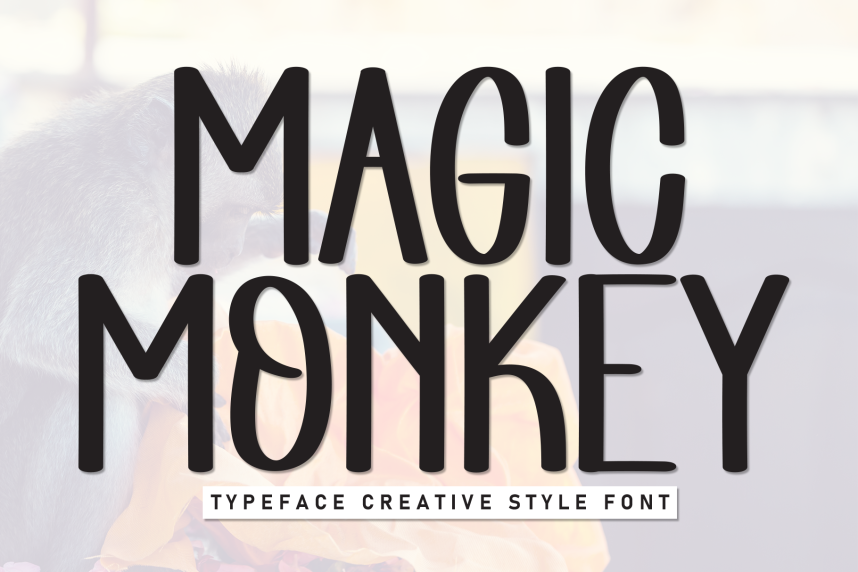 Magic Monkey – Creative Style Font - Befonts