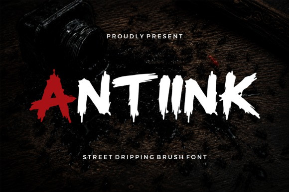 Antiink Font - Befonts