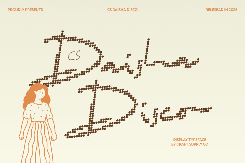 CS Daisha Disco Font - Befonts