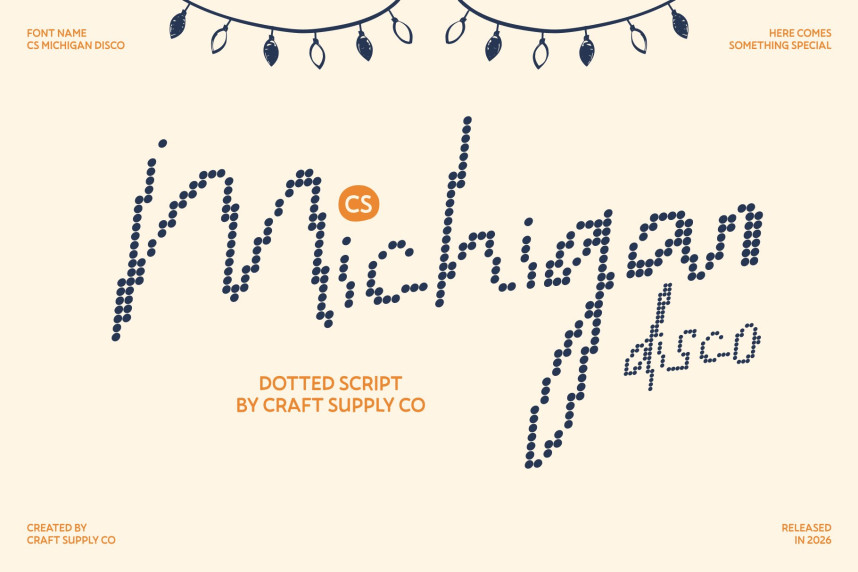 CS Michigan Disco Font - Befonts