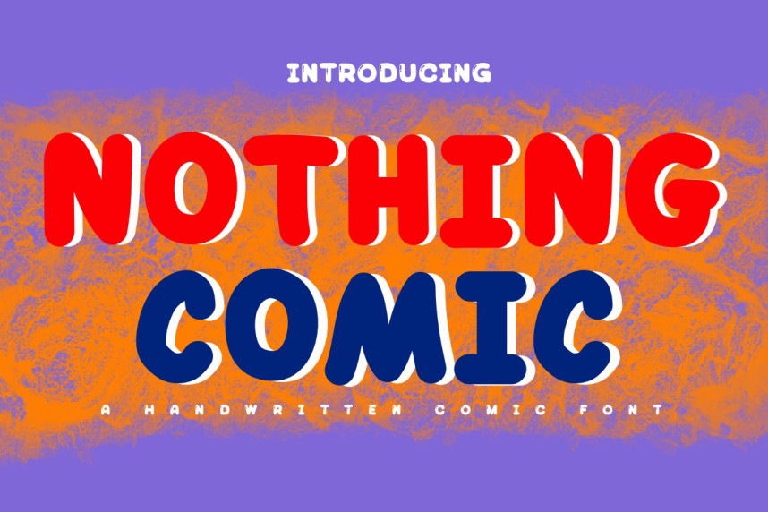 Nothing Comic Font - Befonts