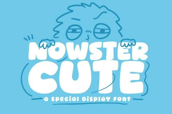 Nowster Cute Font - Befonts
