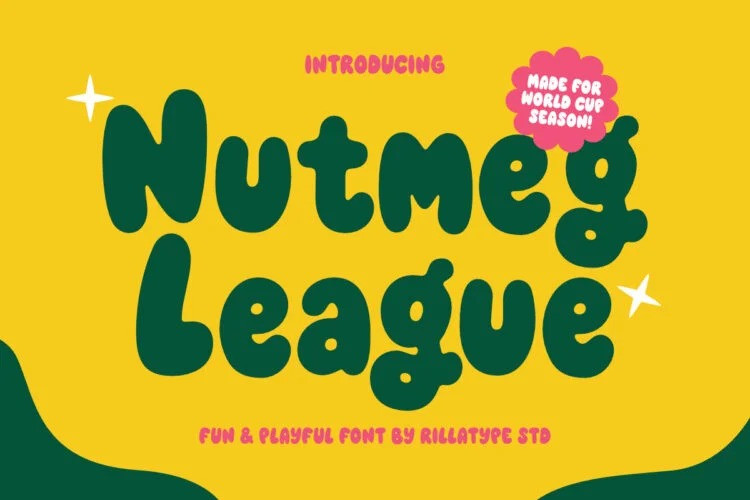Nutmeg League Font - Befonts