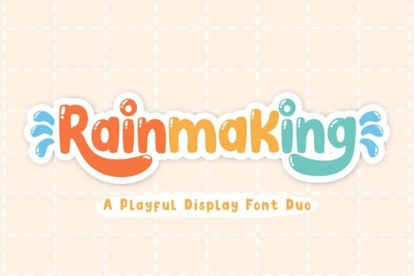 Rainmaking Playful Font - Befonts