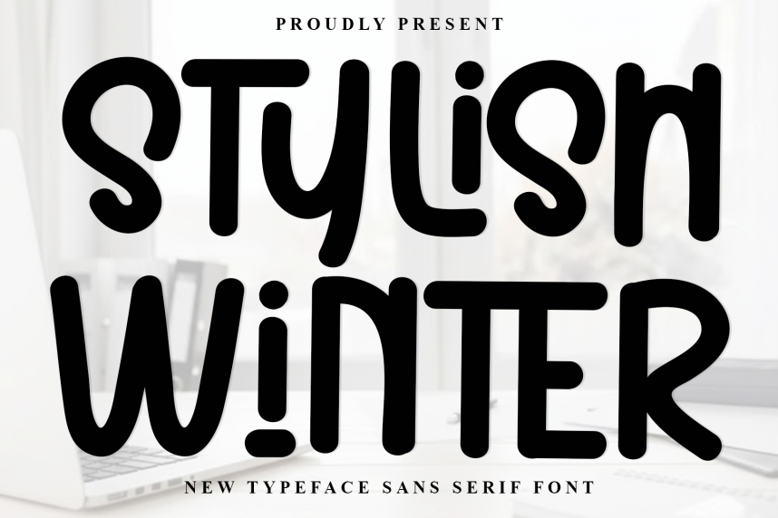 Stylish Winter Handmade Font - Befonts