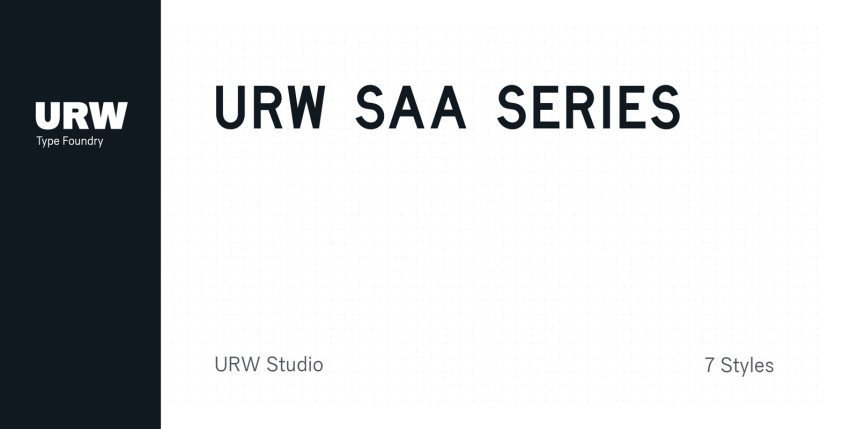 URW SAA Series Font - Befonts