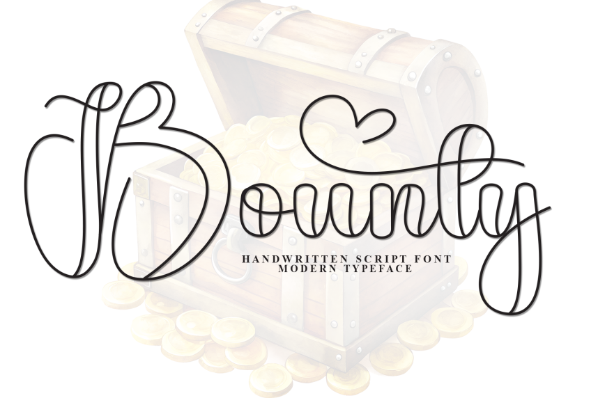 Bounty – Creative Style Font - Befonts