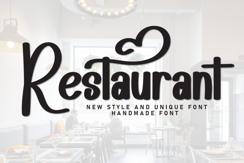 Restaurant – Creative Style Font - Befonts