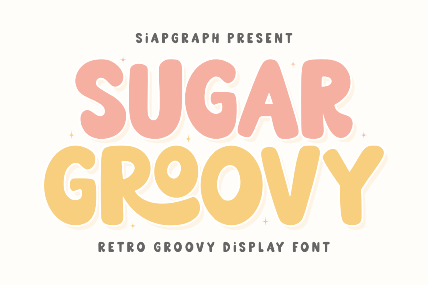 Sugar Groovy Font - Befonts