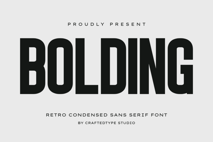 Bolding Font - Befonts