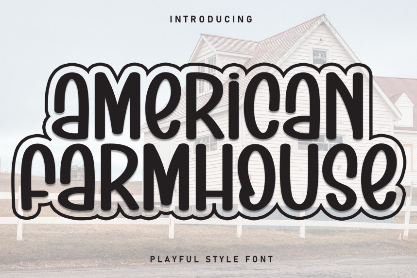 American Farmhouse Font - Befonts