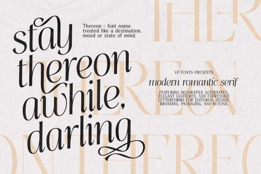 Thereon Font - Befonts