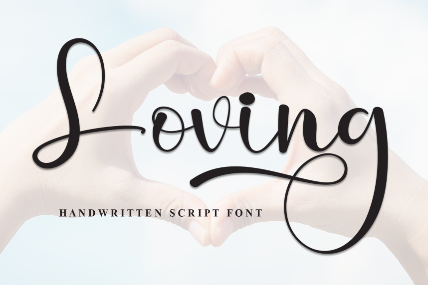 Loving Calligraphy Script Font - Befonts