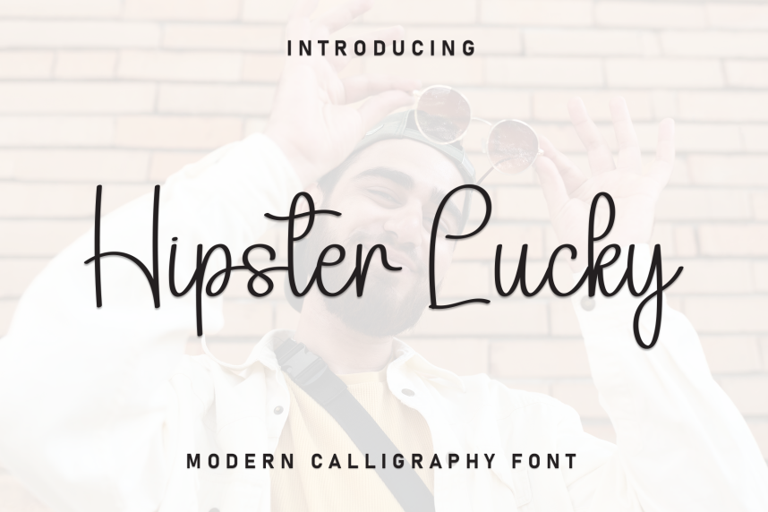 Hipster Lucky Handwritten Font - Befonts