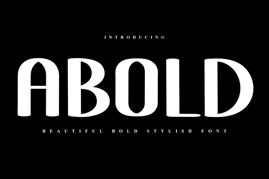 Abold Display Sans Font - Befonts