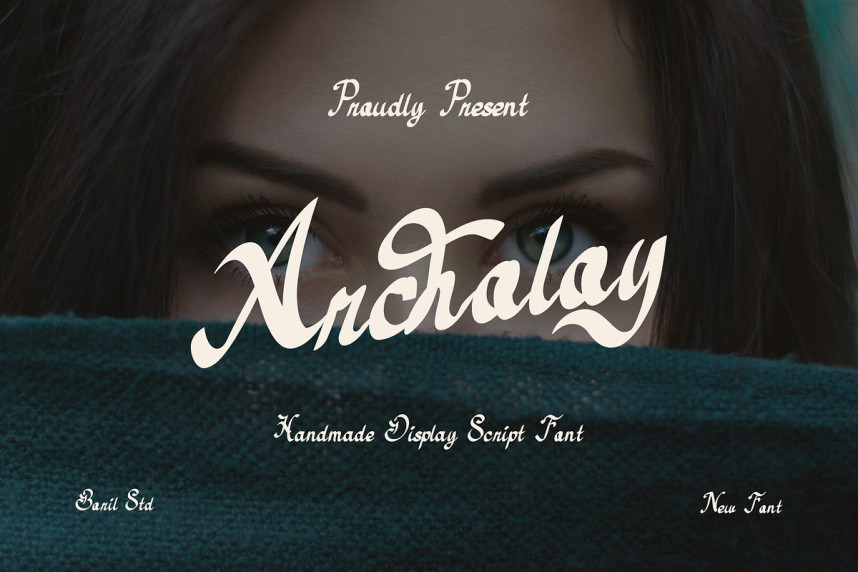 Archoloy Script Font - Befonts