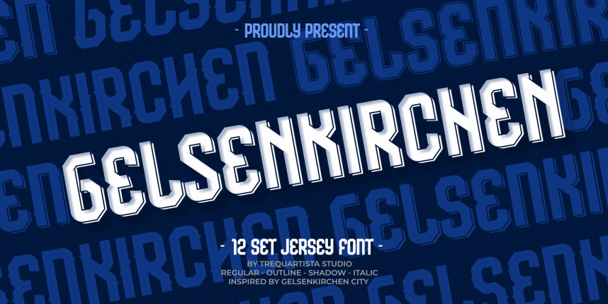 Gelsenkirchen Font - Befonts