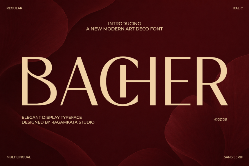 Bacher Font - Befonts