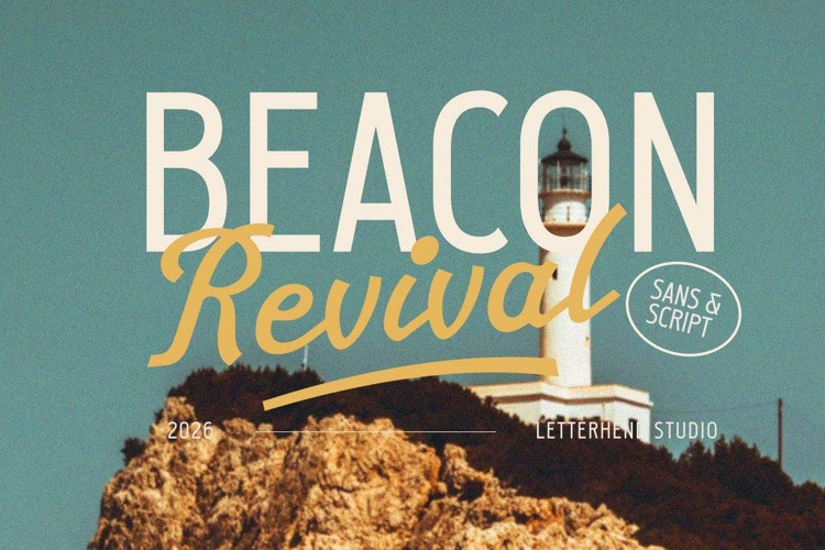 Beacon Revival Font Duo - Befonts