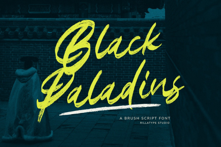 Black Paladins Font - Befonts