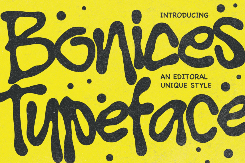 Bonices Display Font - Befonts