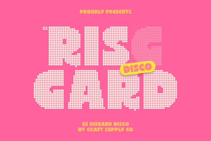 CS Risgard Disco Font - Befonts
