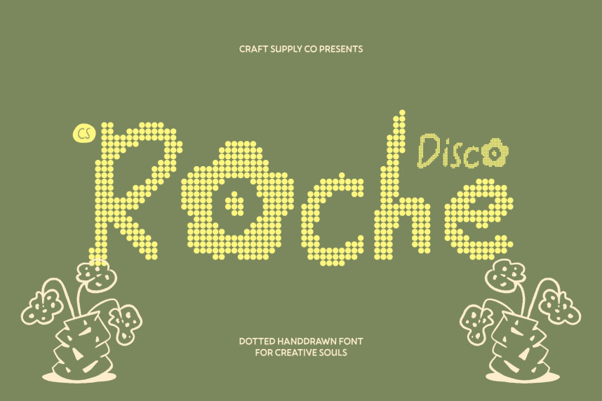 CS Roche Disco Font - Befonts