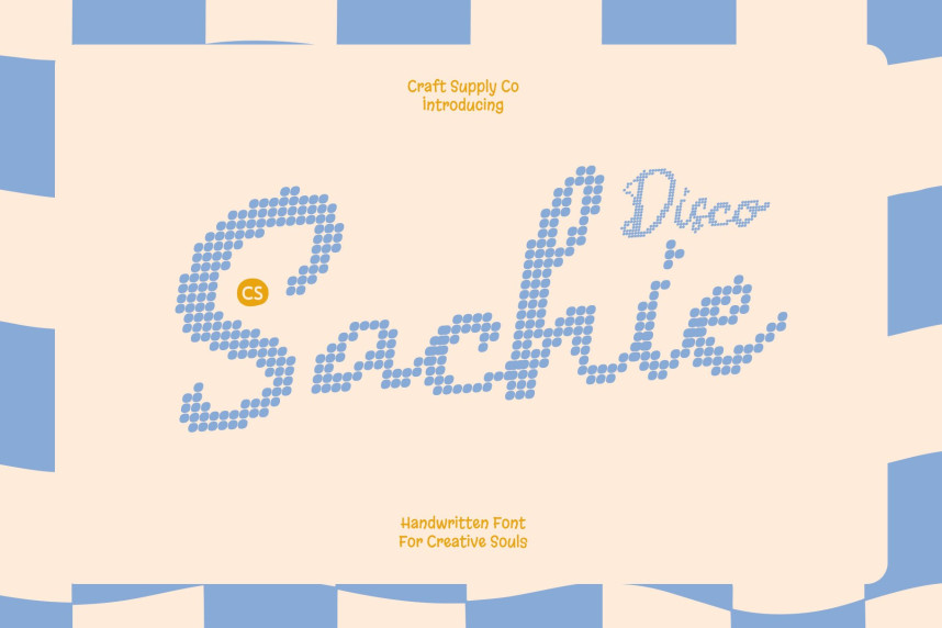 CS Sachie Disco Font - Befonts