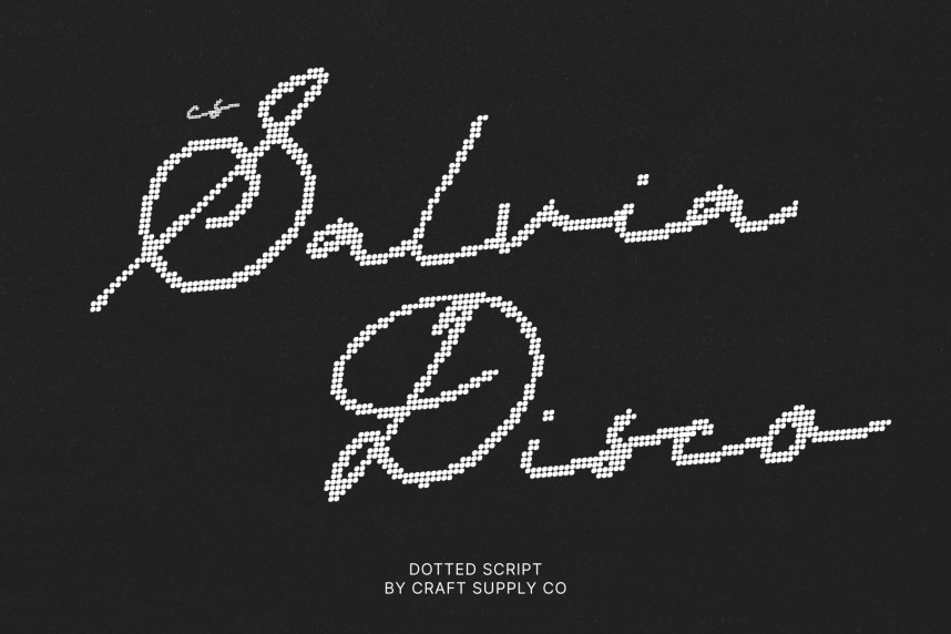 CS Salvia Disco Font - Befonts
