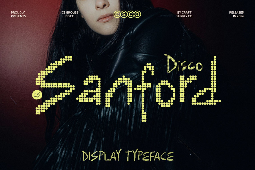 CS Sanford Disco Font - Befonts