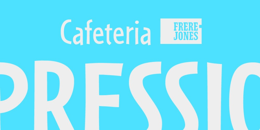 Cafeteria Display Font - Befonts